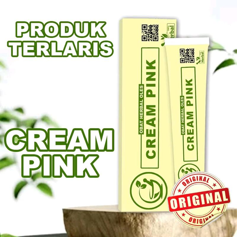 CREAM PINK Salep Cream Anti Bakteri Gatal Kulit Ampuh Original 15 GR ...