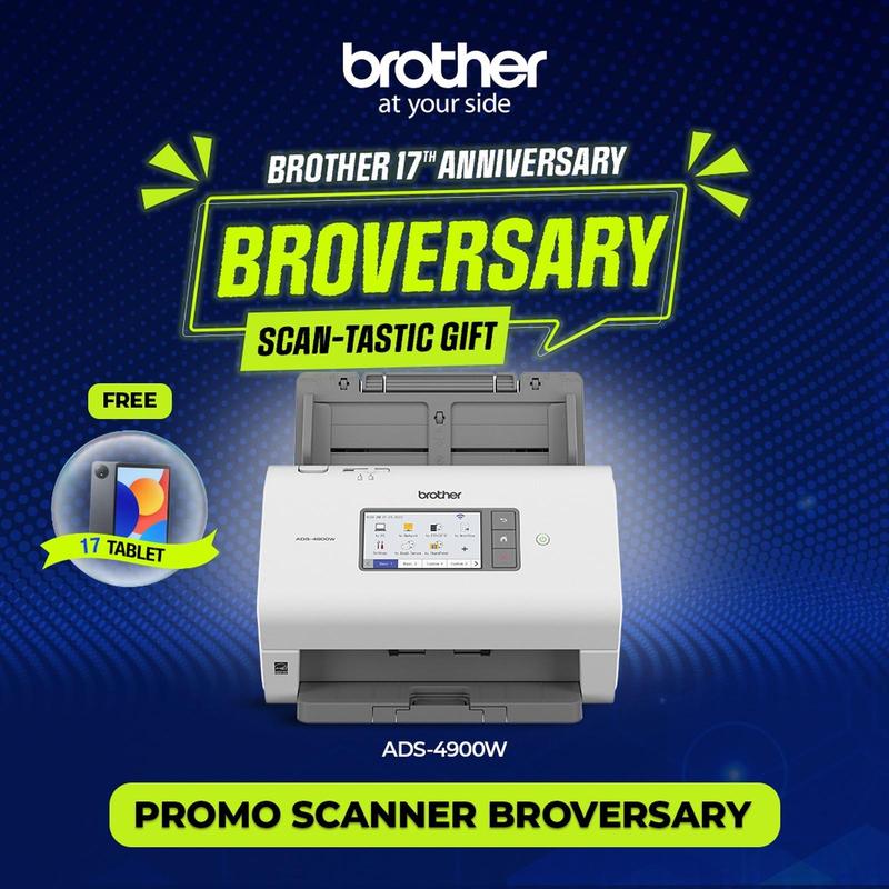 BROTHER ADS-4900W | ADS4900 Wireless Professional Desktop Scanner F4 ...