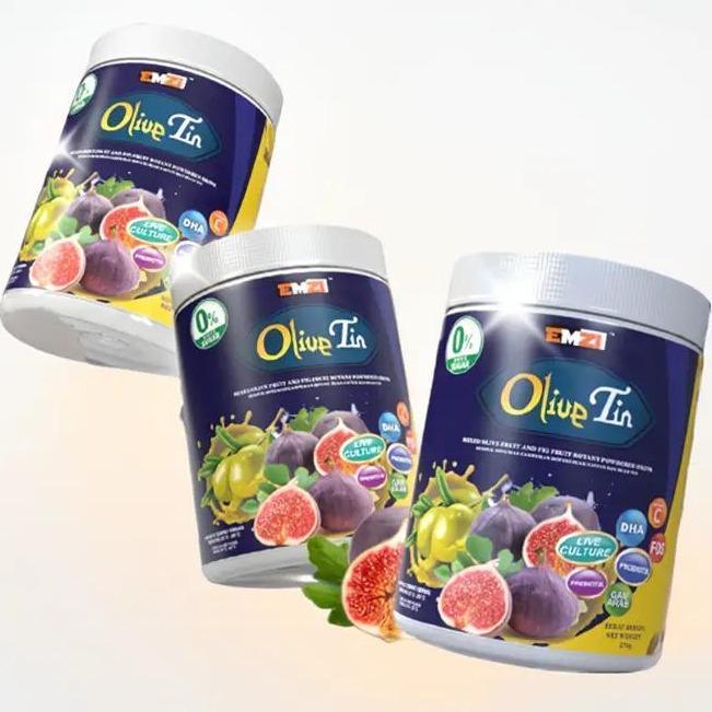 Emzi Olive Tin 270ml 3 Bottle - TikTok Shop Malaysia