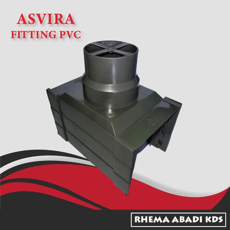 Therains888 Fitting Sambungan Pralon Pipa Pvc - Corong Talang Air ...