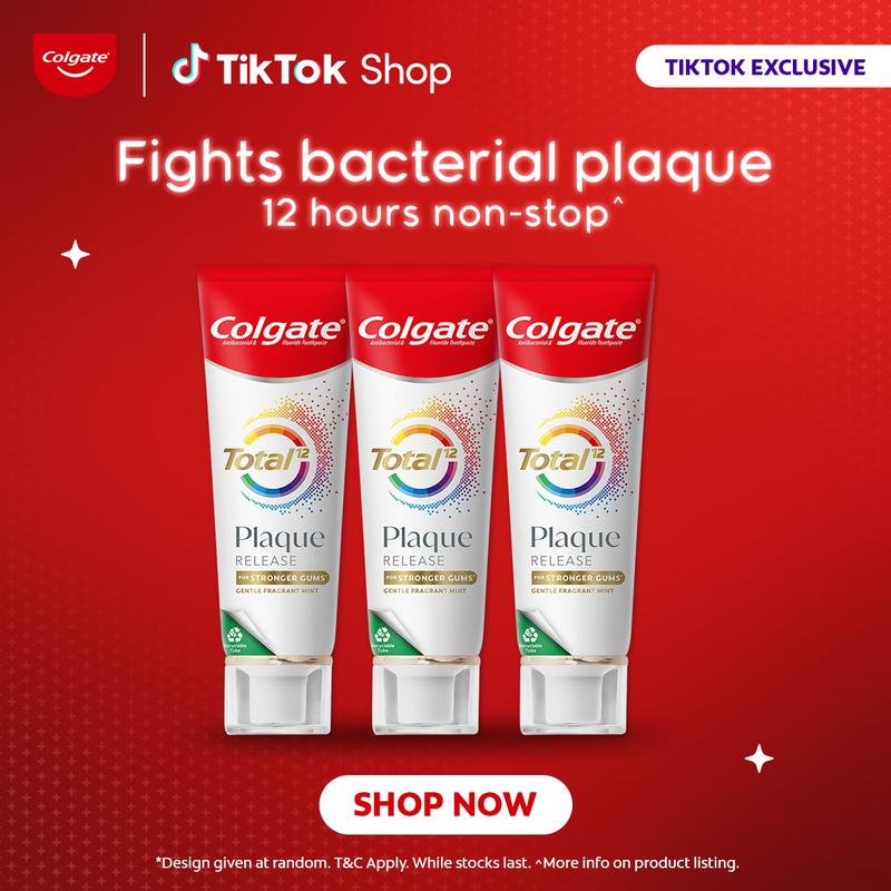 COLGATE Total Plaque Release Gentle Fragrant Mint/Reviving Cool ...