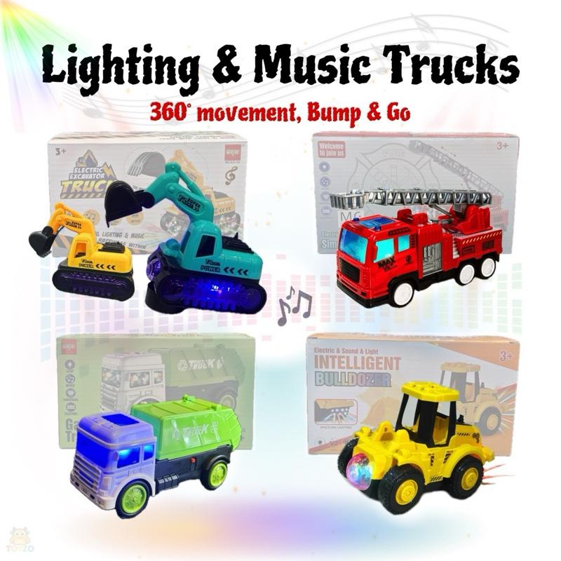 Lighting & Music Toy Truck (Bump & Go) | Lori Mainan Muzik & - TikTok ...