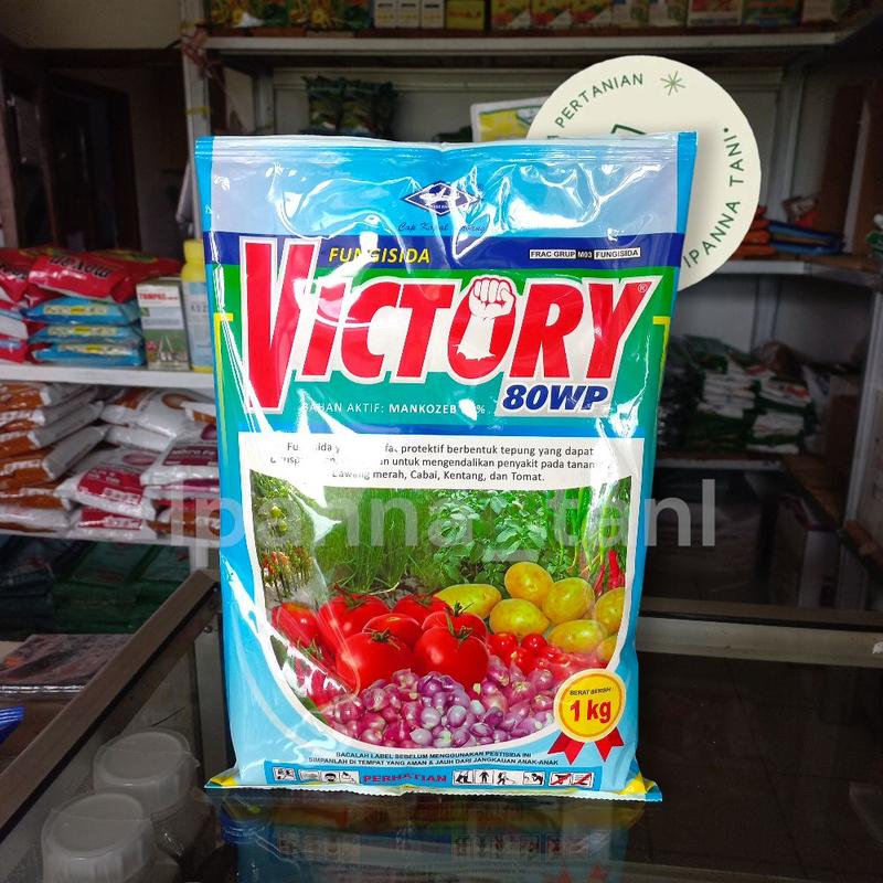 FUNGISIDA VICTORY 80WP – PENGENDALI DAN PEMBASMI PENYAKIT TANAMAN 1KG ...