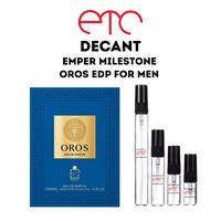 Jual DECANT Parfum Emper Milestone Oros EDP for Men - Try Me 1ml ...