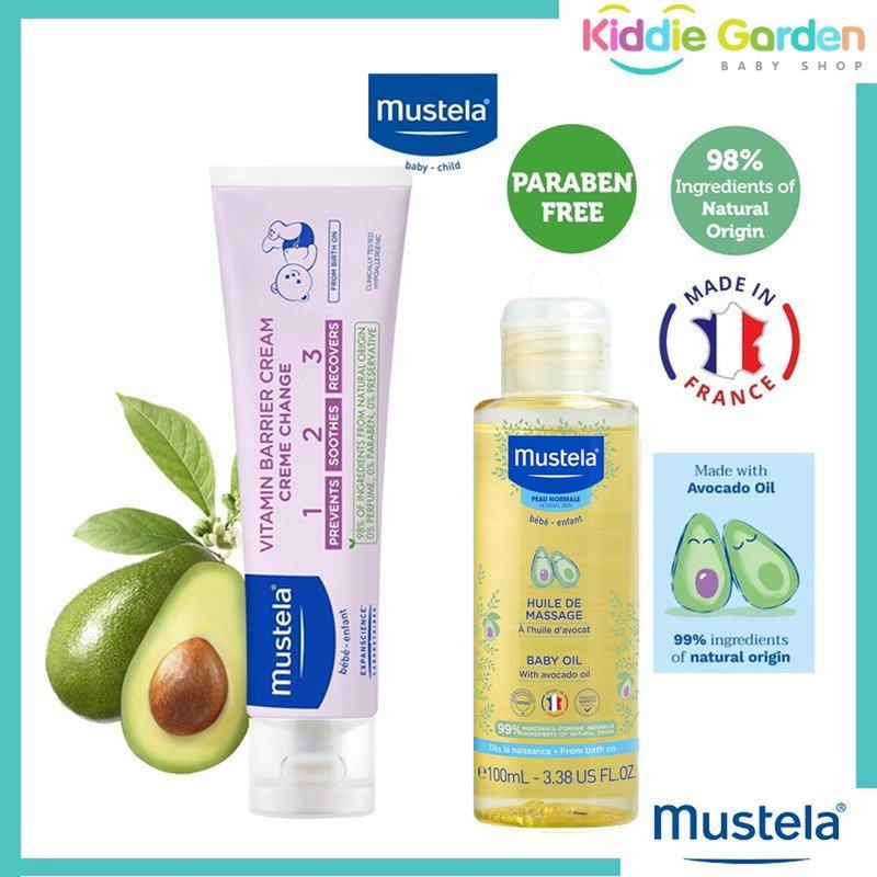 MUSTELA Vitamin Barrier Cream Mustela Diaper Cream (50ml 100ml ...