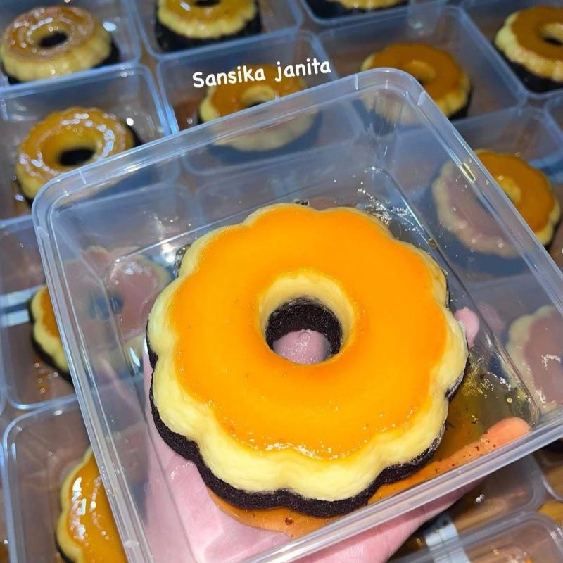 Brownis coklat cheese caramel uk 13cm - Shop | Tokopedia