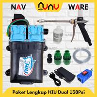 Jual Paket Lengkap HIU Dual Pump Original 138Psi High Pressure Pompa ...