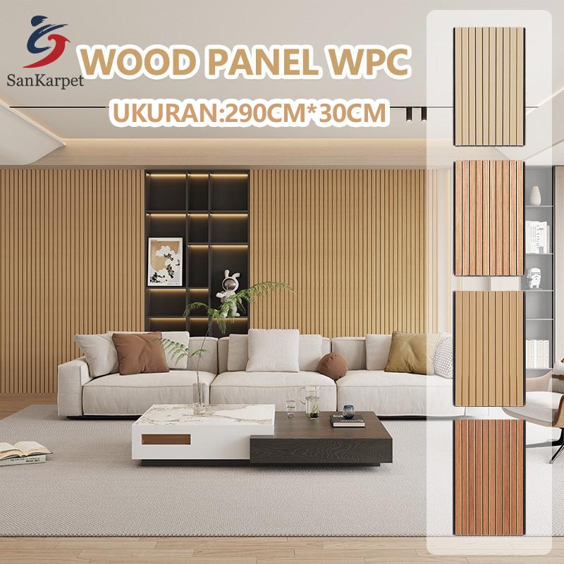 SanKarpet 1PCS Panel Dinding WPC / Papan Dinding Estetika untuk ...