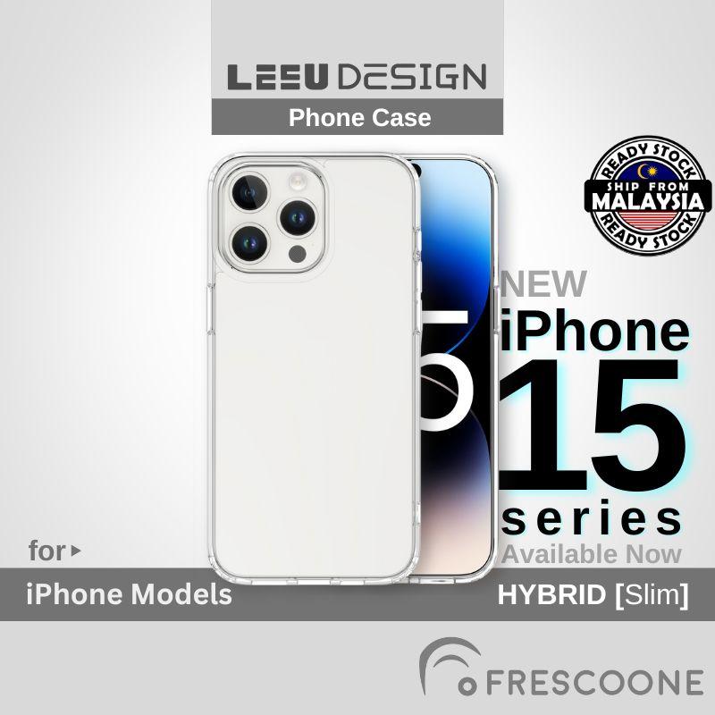LEEU Sarung Telefon Pintar untuk iPhone 15 15 Pro Max / 15 Plus ...