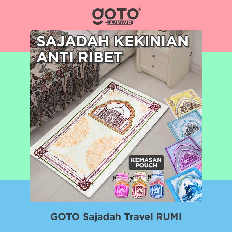 Goto Rumi Sajadah Travel Lipat Sejadah Traveling Sajada Sholat - Shop ...
