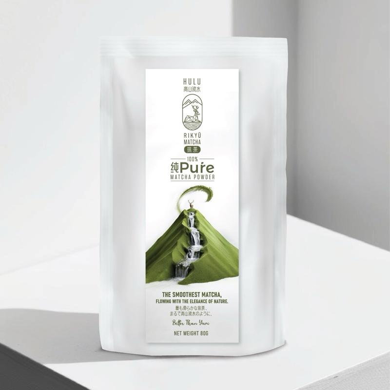 HULU RIKYU MATCHA - 80g Pure Matcha Powder (Halal Certified) - TikTok ...