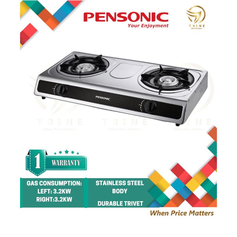 Pensonic Gas Cooker PGC-28S - TikTok Shop Malaysia