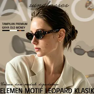 [TRENDING]Kacamata Hitam Cat Eye Sempit Old Money 2026 - Anti UV400 ...
