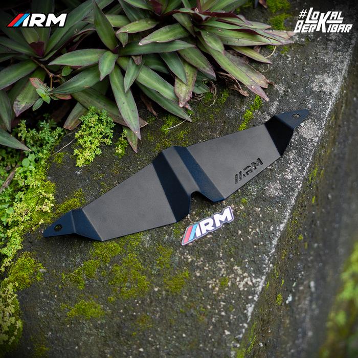 Promo ARM WINGLET BAWAH YAMAHA AEROX Motorcycle - AKRILIK HITAM - Kab ...
