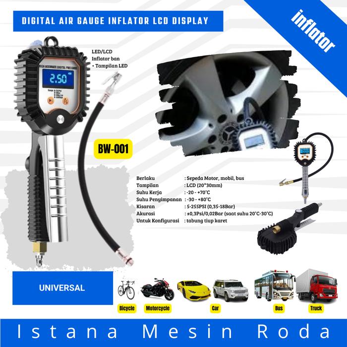 Jual Inflator nitrogen tabung - nitrogen inflator pompa angin ...