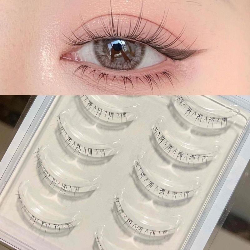 Fashion Korea Soft Fiber Under Eye Lashes Enlarge Eyes Fairy - TikTok ...