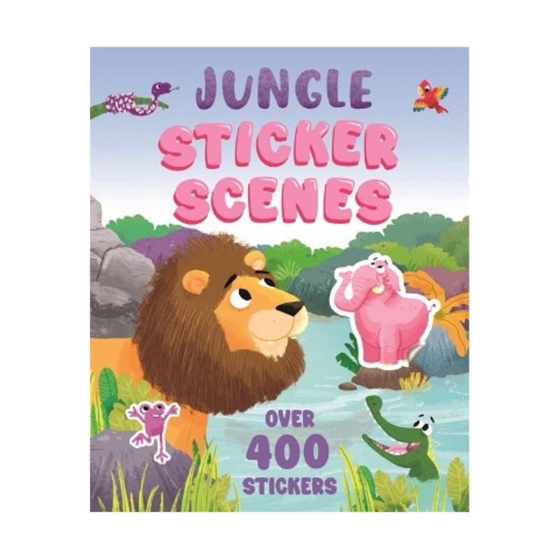 Jungle Sticker Scenes Book With Over 400 Stickers For Kids - TikTok ...