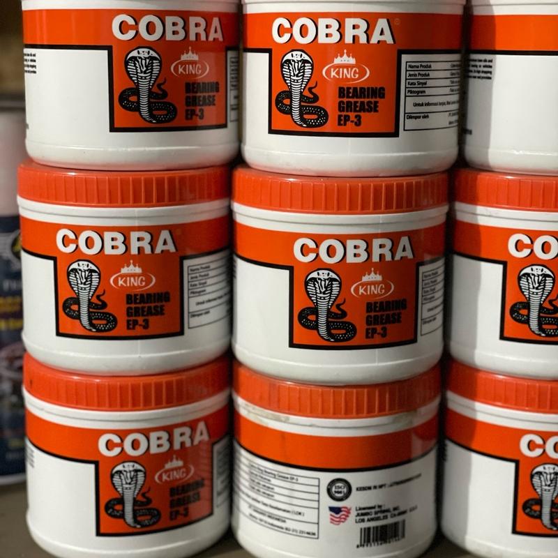 Grease Bearing COBRA king EP3 500Gram / Stempet Grease ORANGE Gemuk ...