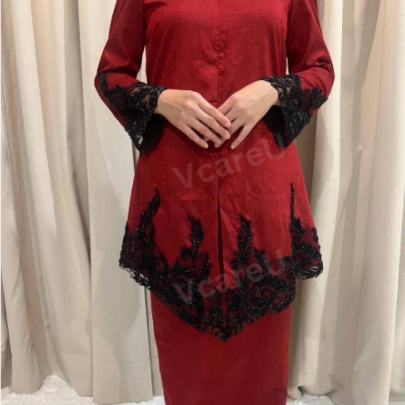 Renda Lace Manik Berkilat Untuk Baju Pengantin Soft 24cm - TikTok Shop ...
