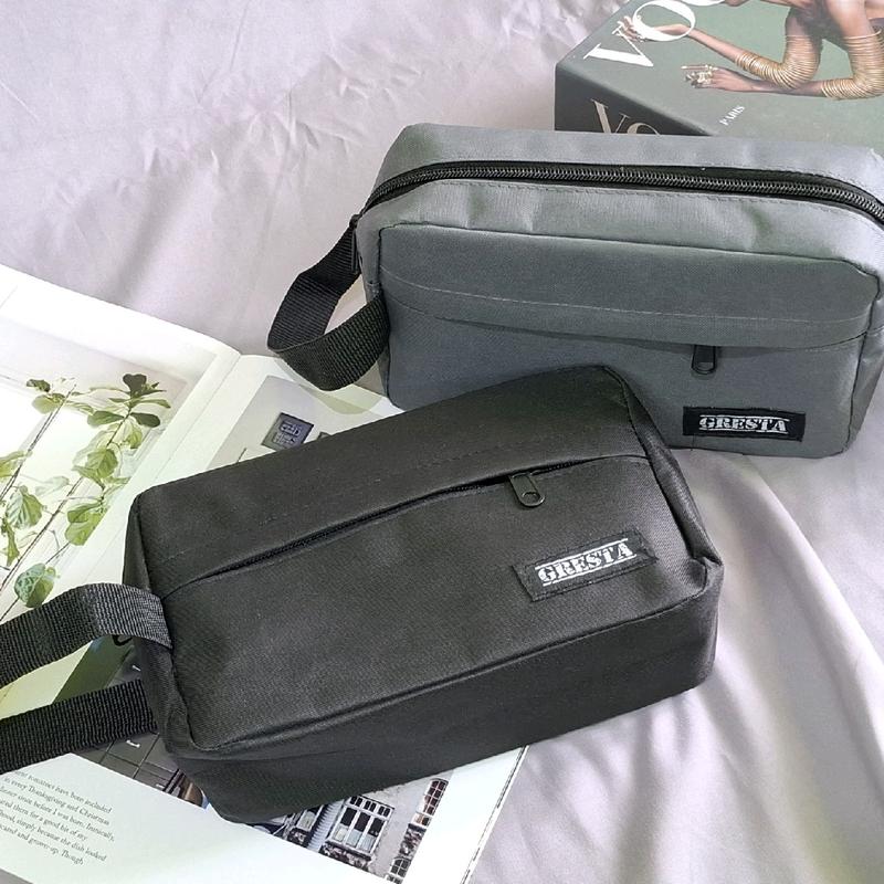 Tas Handbag Gresta Premium Hitam Pria Wanita tahan lama minimalis ...