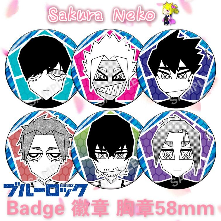 Ready Stocks - BLUE LOCK Manga Anime Button Badge 58mm - TikTok Shop ...