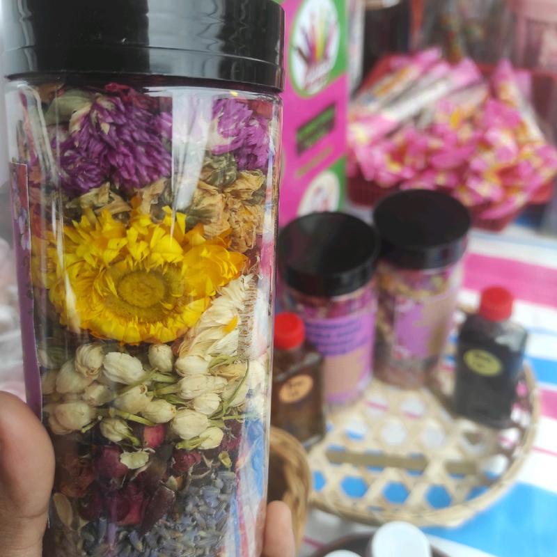 mandian aura seri 7 bunga siap ruqyah,mandi bunga,mandi aura,sudah ...