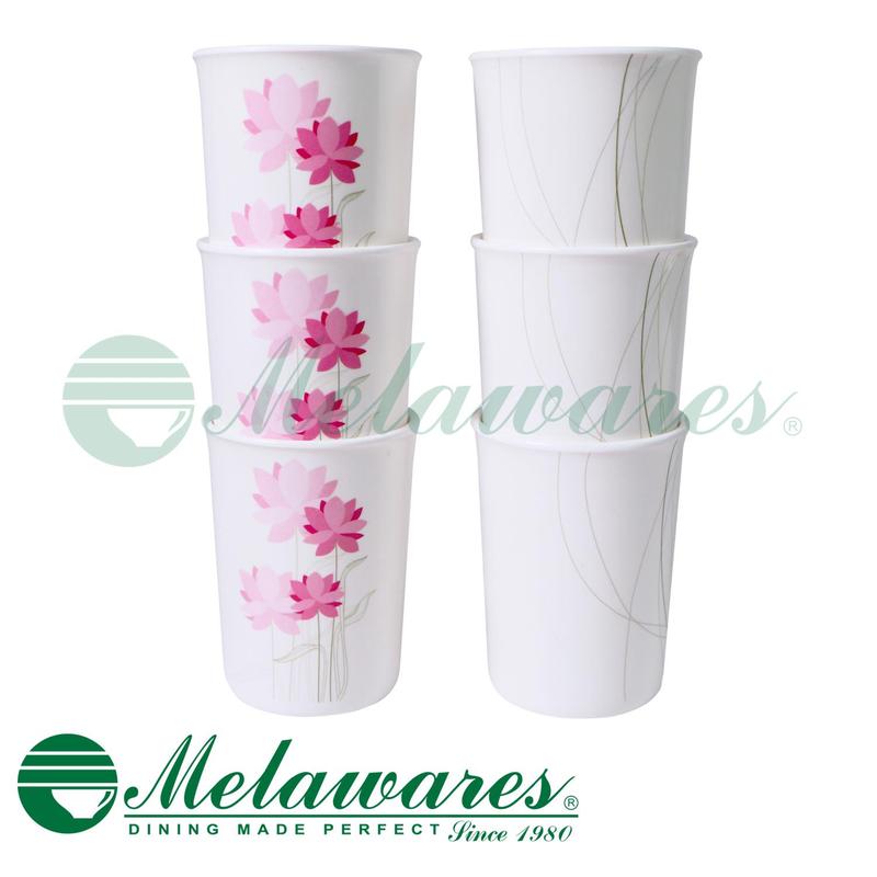 Melawares 6pc Pink Flora 12oz Tumbler Set - TikTok Shop Philippines