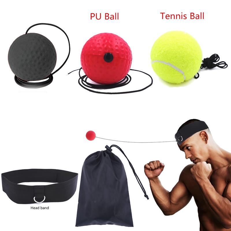 Alat Bantu Latihan Reflex Ball Samsak Tinju Speed Punching - Shop ...