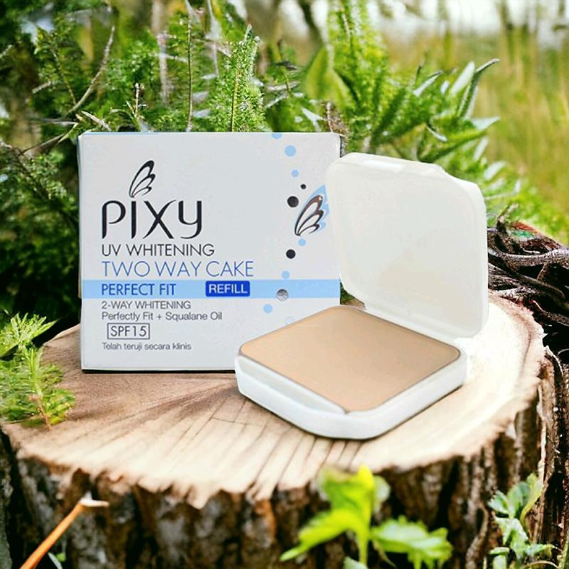 Pixy refill two way cake spf30 brightening 12.2gr bpom Powder ...