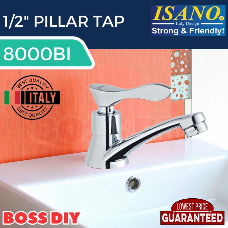 ISANO 1/2" Pillar Tap Bathroom Basin Sink Tap Stainless Stee - TikTok ...