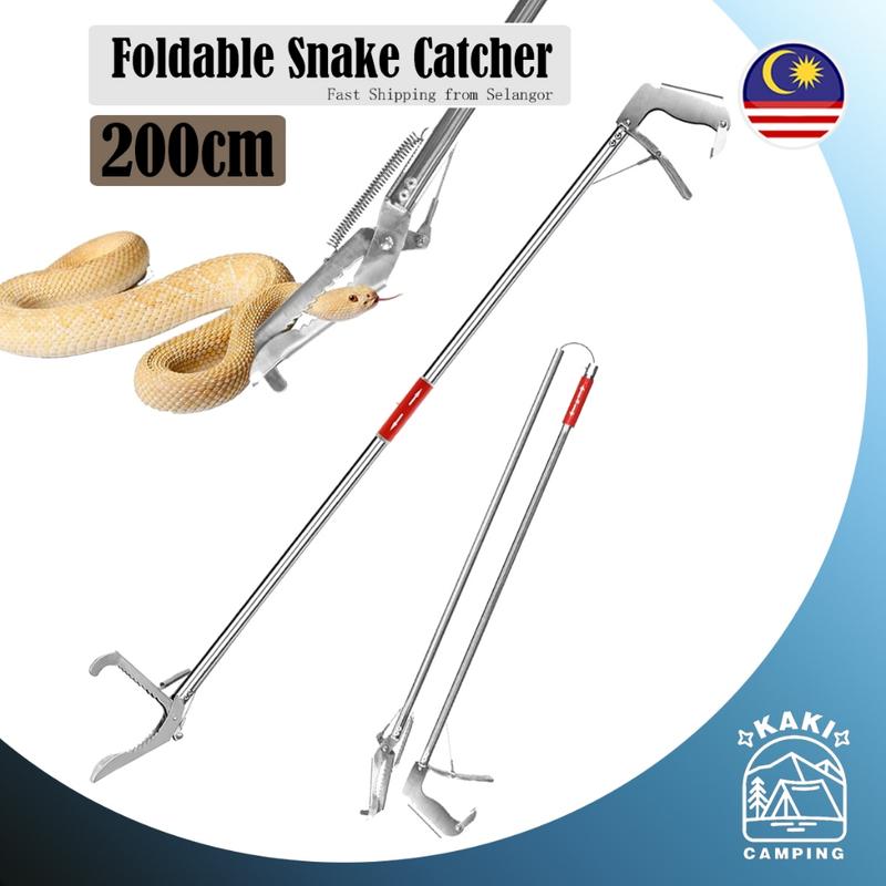 2 Meter Stainless Steel Snake Catcher Snake Grabber Snake Tong - TikTok ...