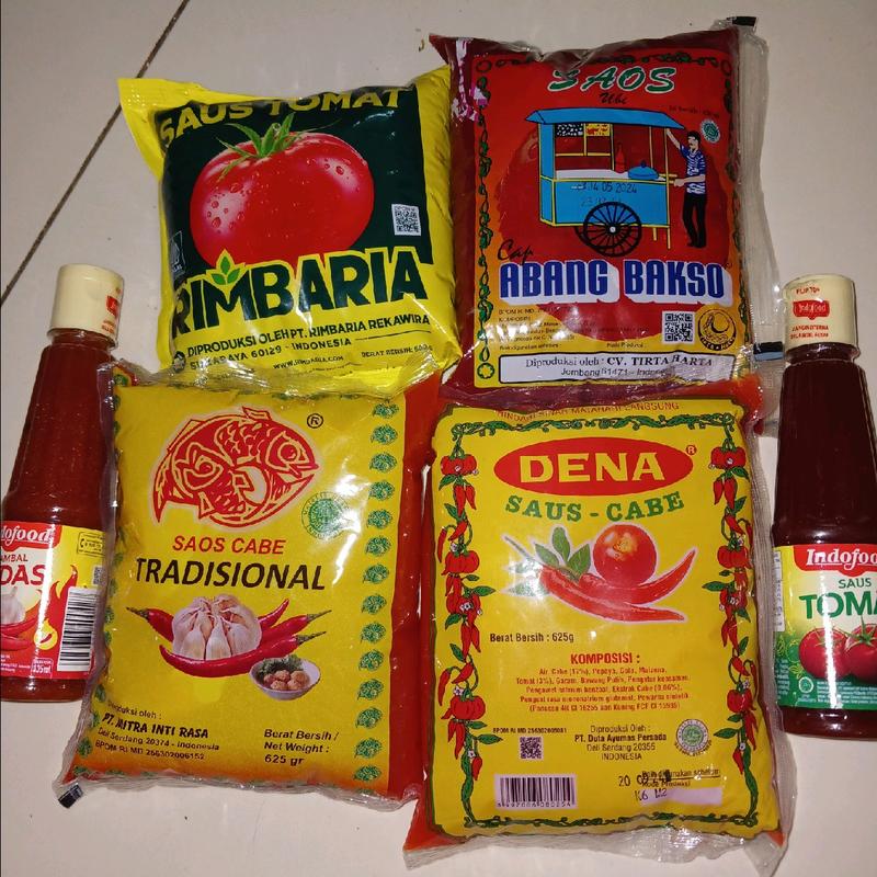Saus Tomat Rimbaria (Asli) Saus dana Dan ABC - TikTok Shop Malaysia