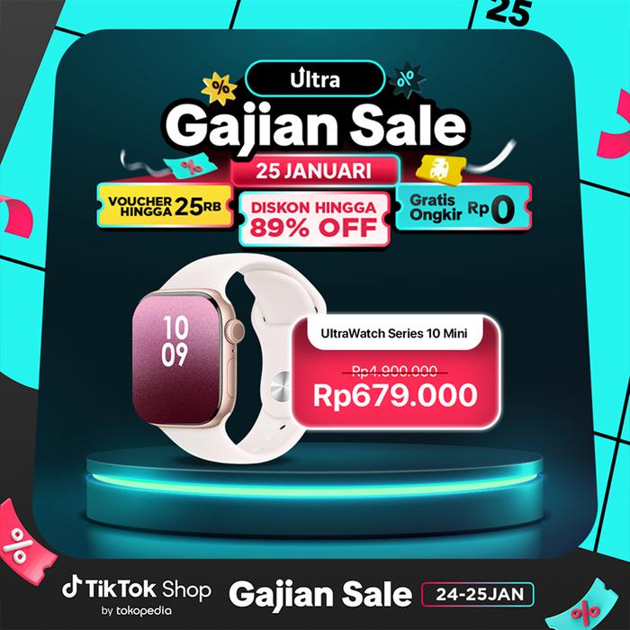 Promo UltraWatch Series 10 Mini Smartwatch AMOLED Display, ChatGPT ...