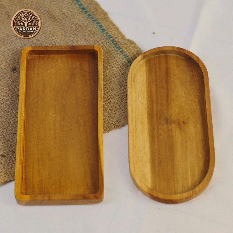 COASTER KEKINIAN 100% KAYU JATI ASLI / OVAL - MINIMALIS - Shop | Tokopedia