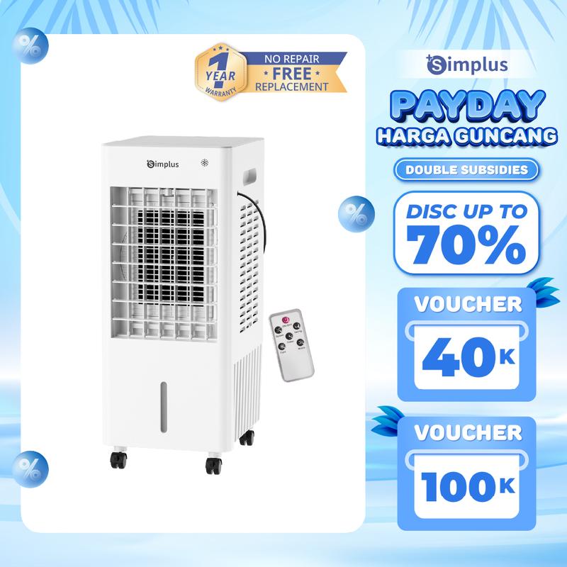 【PAYDAY AMAZING PROMO LIMITED DOUBLE SUBSIDI】Simplus Kipas Angin Pendingin Remote Kipas AC ...