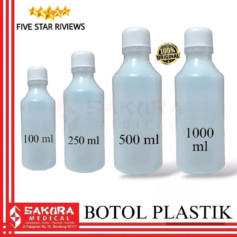 Botol plastik 100 Ml /10pcs - Shop | Tokopedia