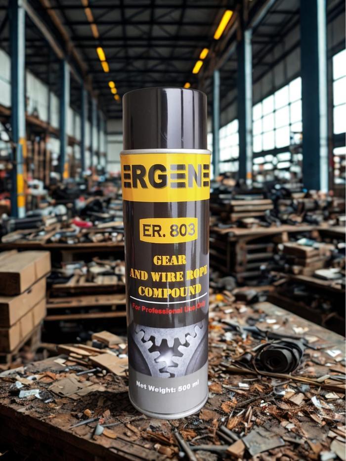 Jual ERGENE ER.803 Gear & Wire Rope Compound Spray 500ml Aerosol ...