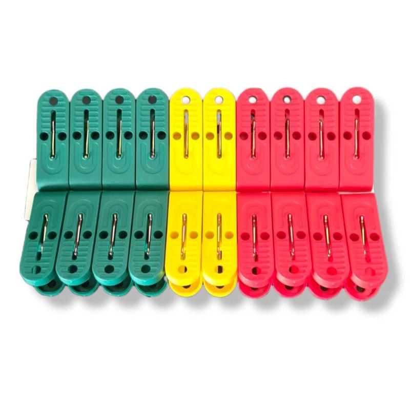 Penyepit Baju Plastik, 1 Pack 20pcs Hanger clothes hangers - TikTok ...