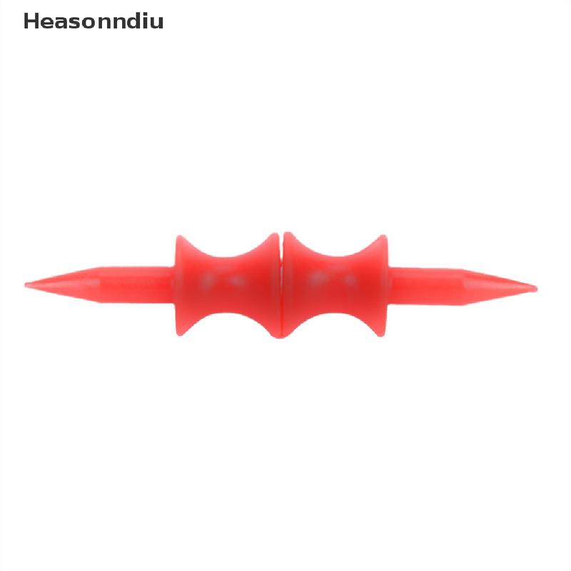 Heasonndiu 50 Pcs Red Golf Tee Sport Double-deck Golf Ball Tees 31MM ...
