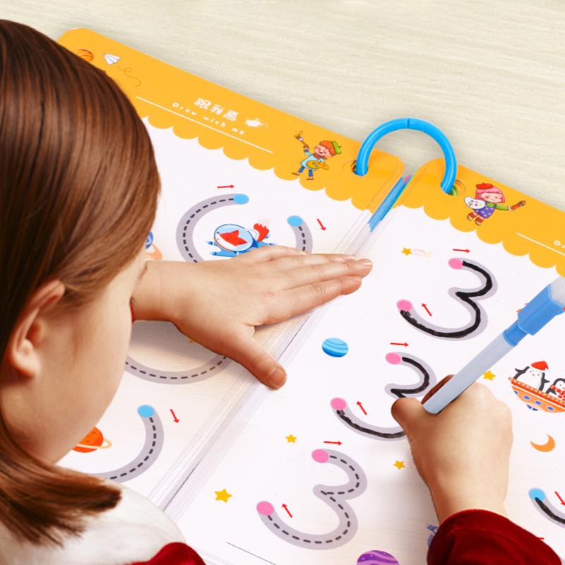 Kids Pen Control Training Book Kids Early Learning Montessor - TikTok ...