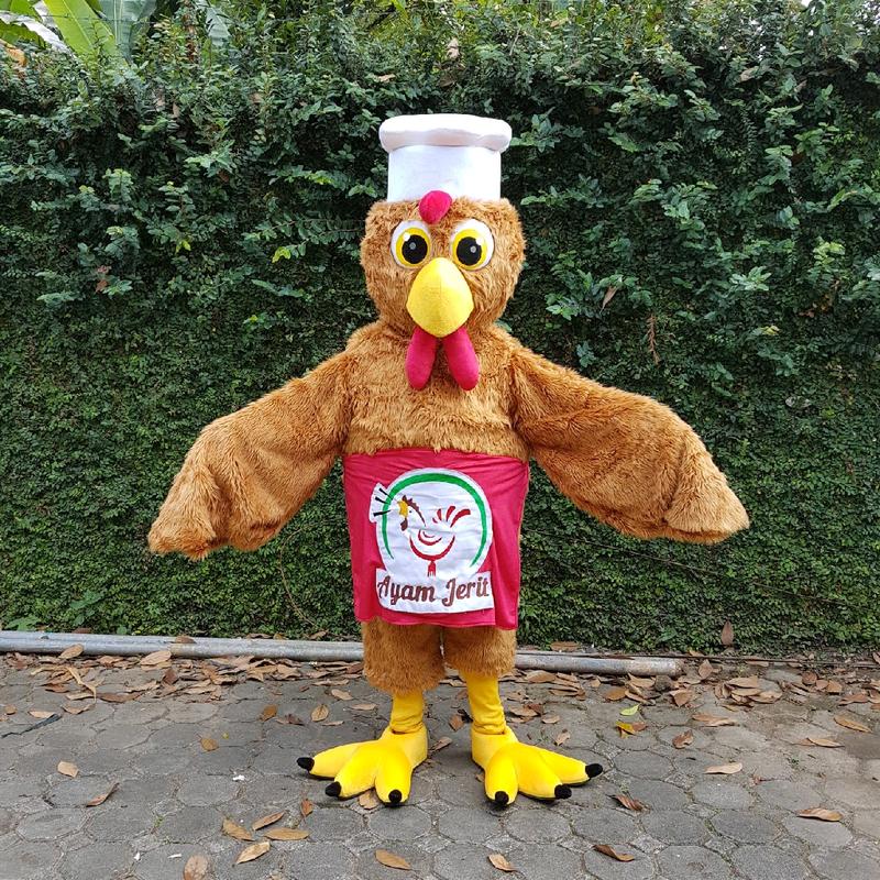 Jual kostum badut maskot ayam jerit by Titikamal, produk custom - Shop ...