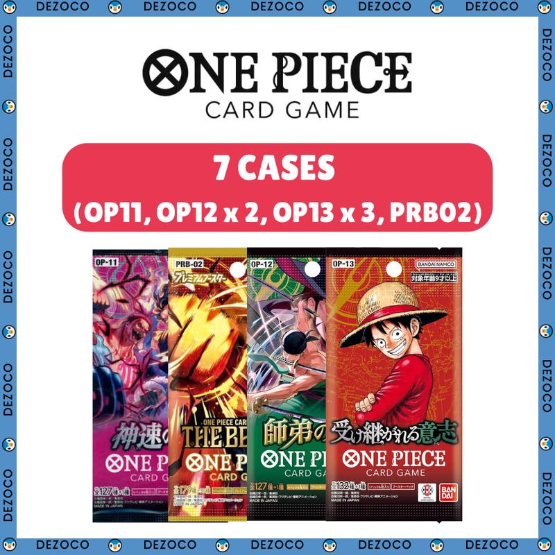 7 CASES One Piece TCG Booster Boxes [OP11, OP12 x 2, OP13 x 3, - TikTok ...