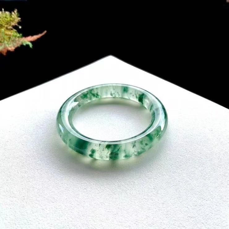 Gelang Bunga Terapung, Jed seperti Ais, Gelang Jed, Bar Bulat, - TikTok ...