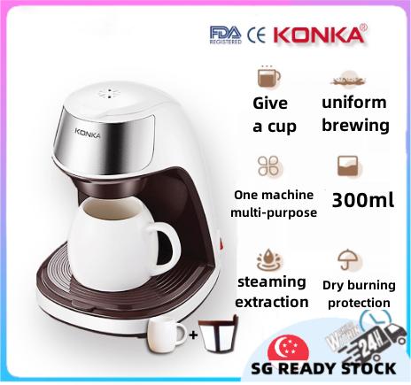SG READY STOCK Konka Portable Mini Coffee Machine Coffee Machine ...