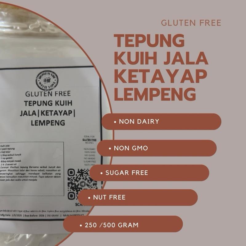 Gluten Free Tepung Kuih Jala/Ketayap/Lempeng|Muslim product| - TikTok ...
