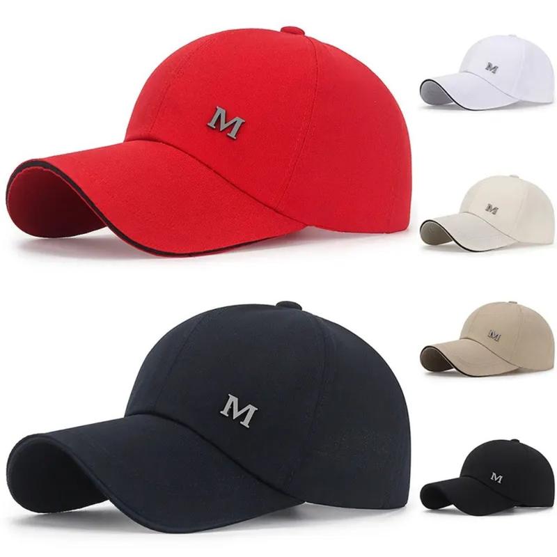 Cotton Baseball Cap Fashion Versatile Simple Dad Hats Anti-Sun ...