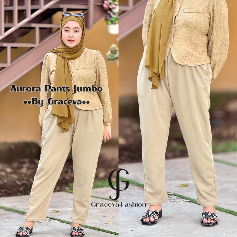 Aurora Pants Jumbo (Bb 55-120kg) Baggy Pants Super Jumbo Japan - Shop | Tokopedia