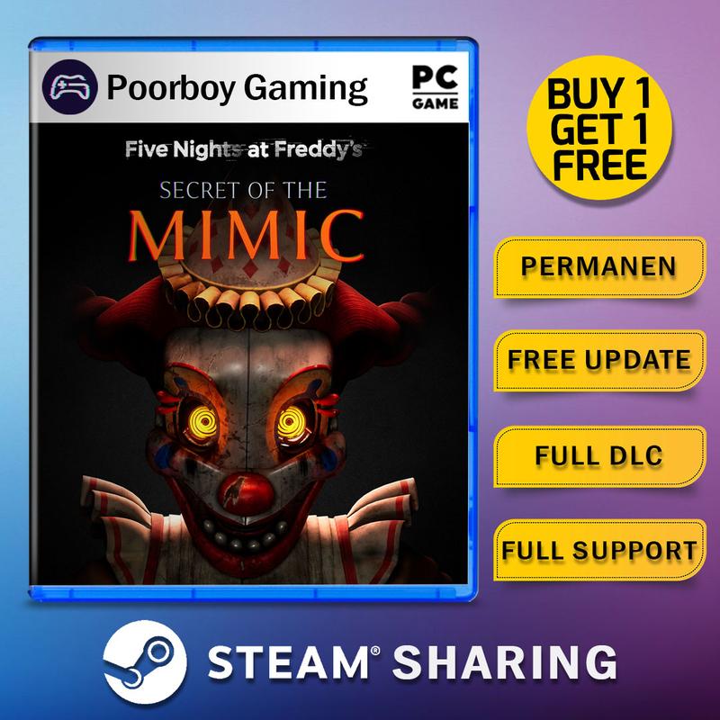 Five Nights at Freddy's: Secret of the Mimic ORIGINAL GAME KOMPUTER ...