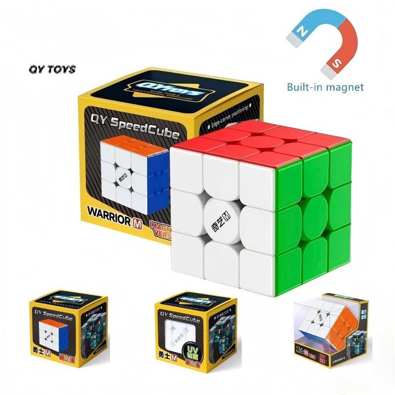 Kiub Magnetik, QiYi Warrior M Cubes, Saiz 3x3, Sangat Licin, - TikTok ...