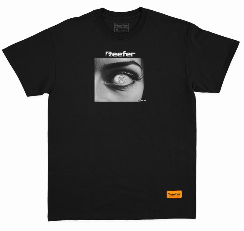 REEFER CLOTHING - LOOK ME IN THE EYE - (BLACK) - CLASSIC T-SHIRT ...